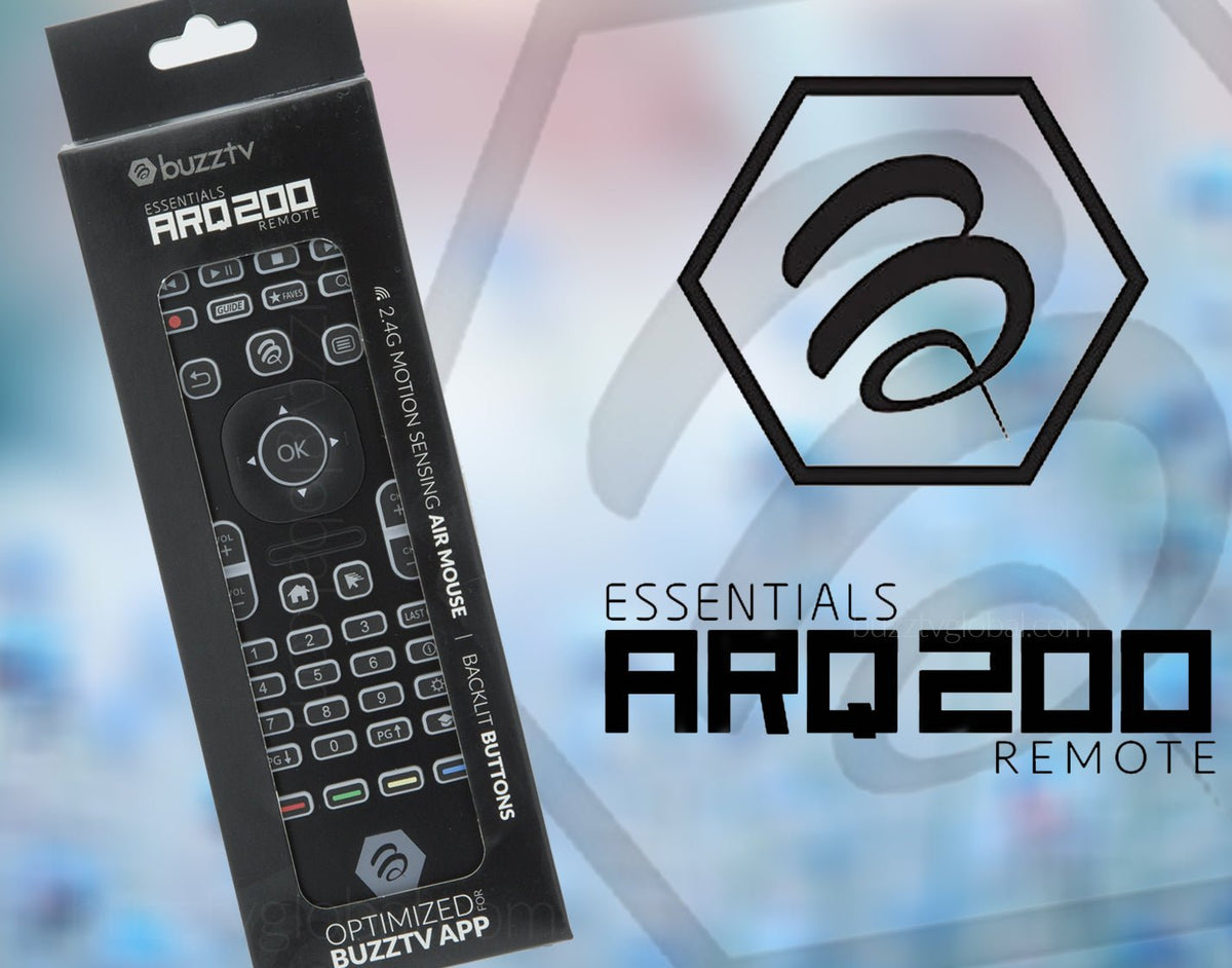 BuzzTV ARQ-200 Keyboard Remote – BuzzTV Direct